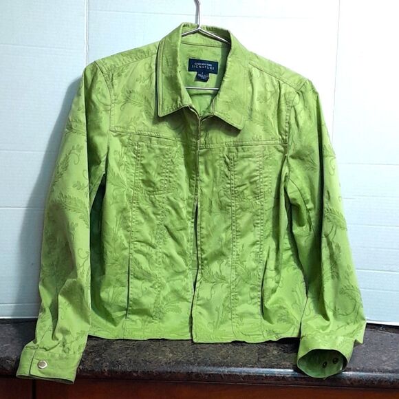 Jones New York | Jackets & Coats | Joneslimegreenjacketsizel | Poshmark